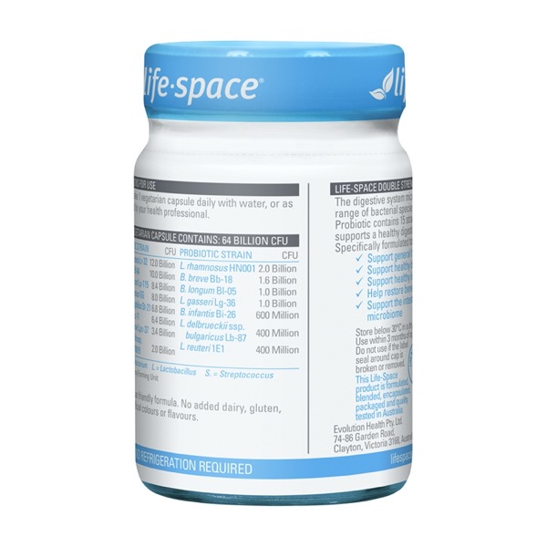 Buy Life-Space Double Strength Probiotic 30 Capsules Online at Chemist ...