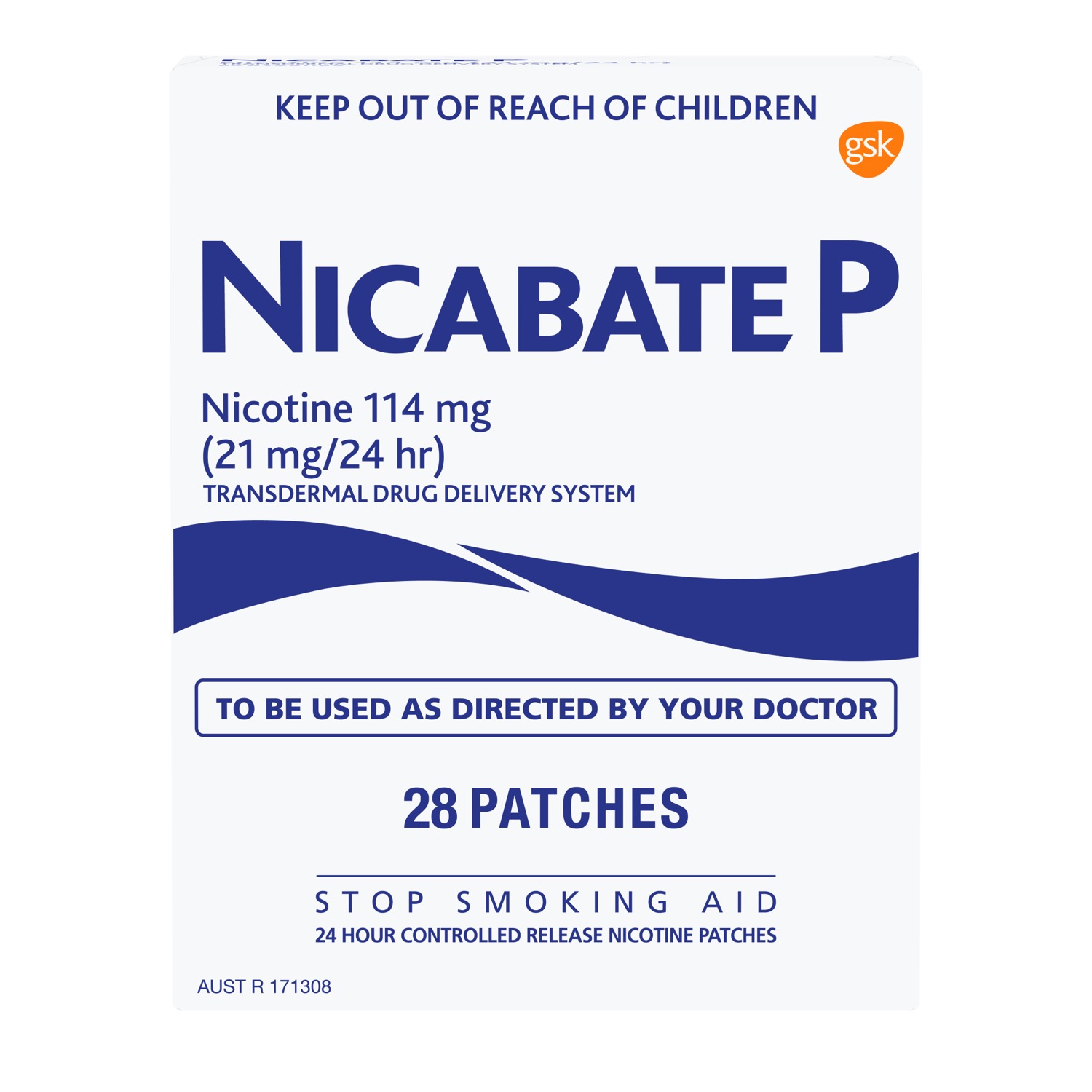 Buy Nicabate P Patch Quit Smoking 21mg 28 Patches Online at Chemist ...