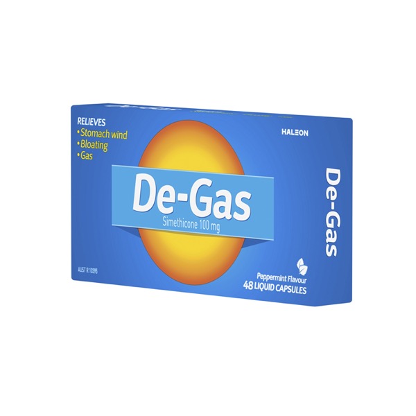 Buy De-Gas 48 Capsules Economy Pack Online at Chemist Warehouse®