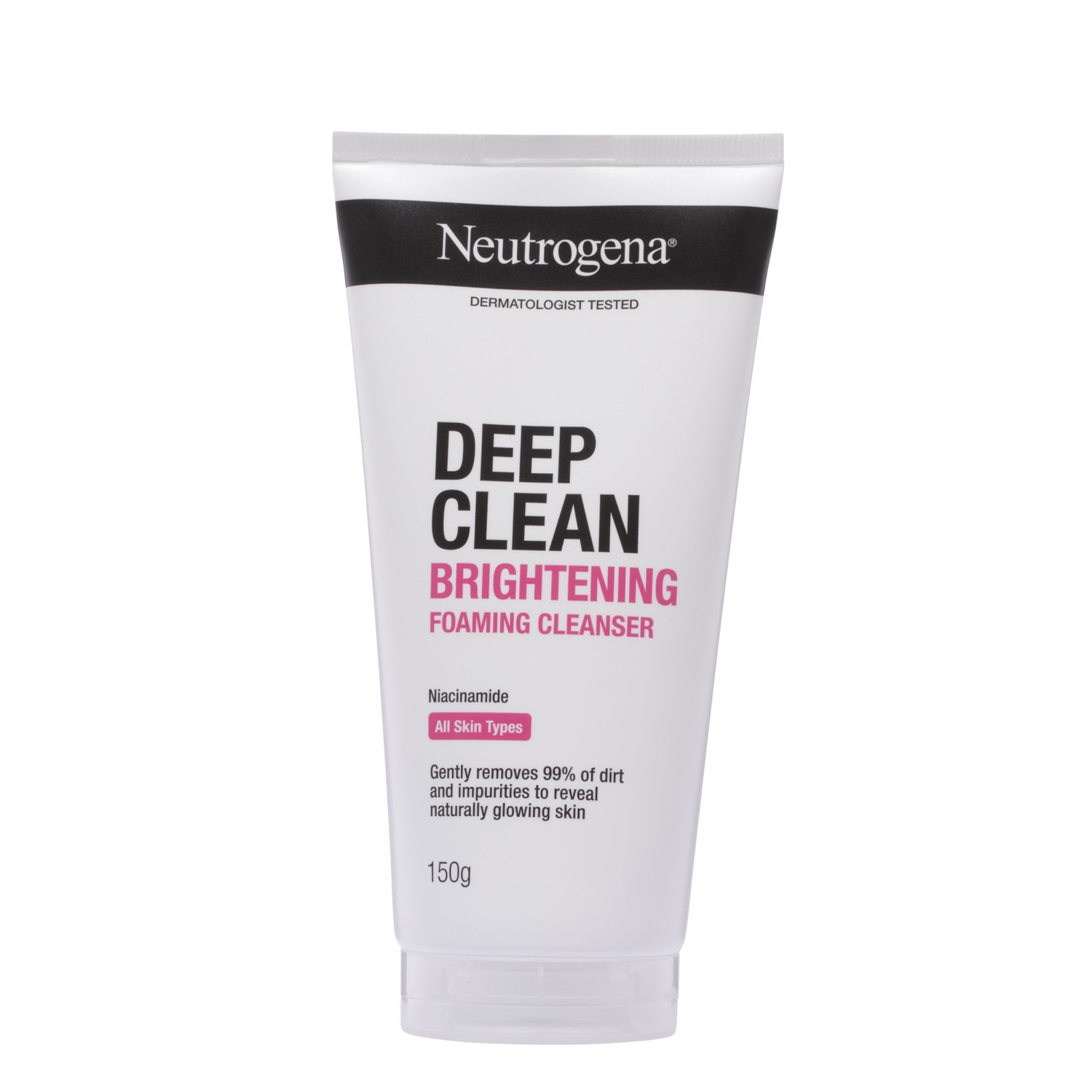 Buy Neutrogena Deep Clean Brightening Foaming Cleanser 150g Online at ...