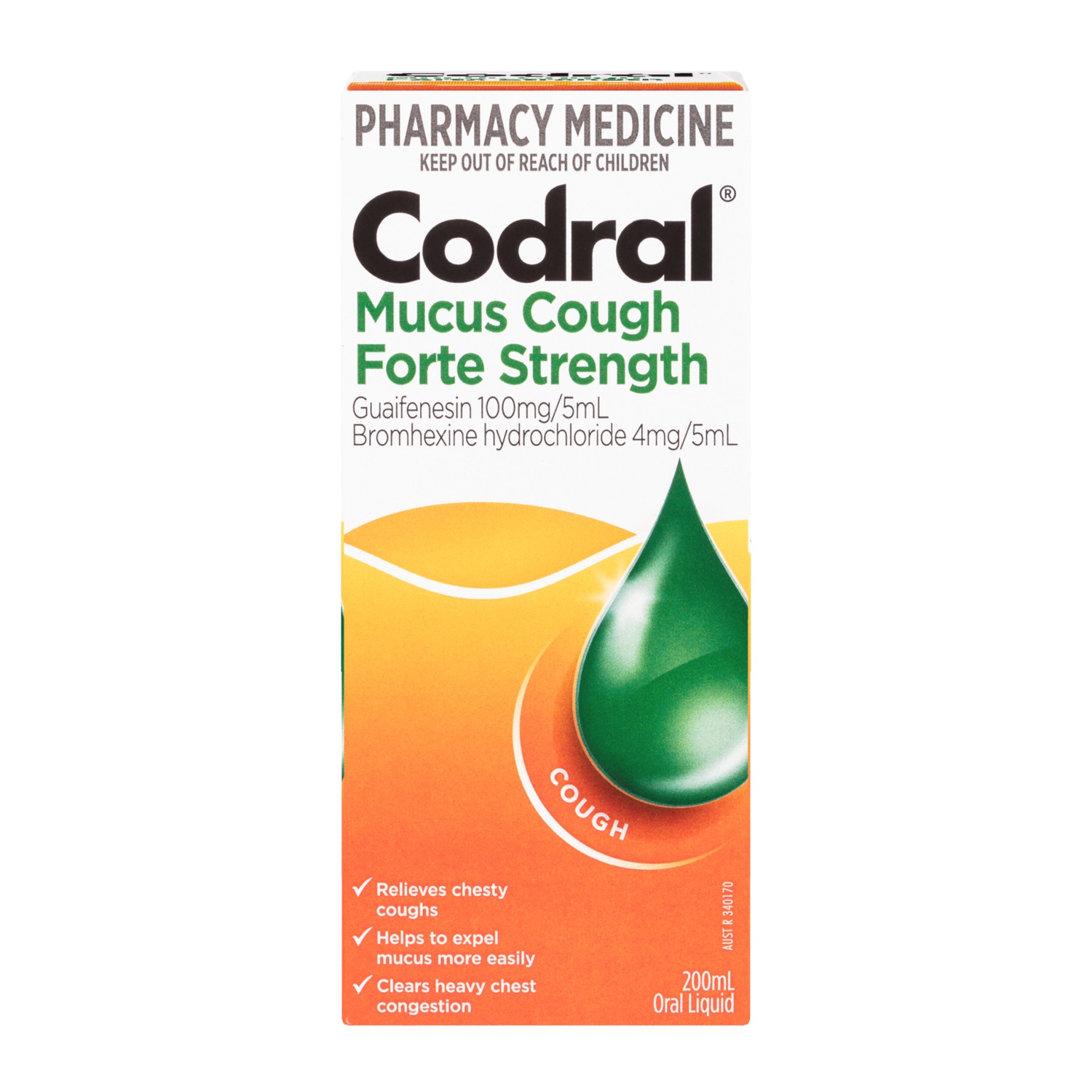 Buy Codral Mucus Cough Forte 200ml Online at Chemist Warehouse®