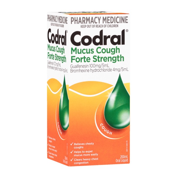 Buy Codral Mucus Cough Forte 200ml Online at Chemist Warehouse®