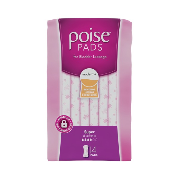 Buy Poise Pads Super 14 Online at Chemist Warehouse®