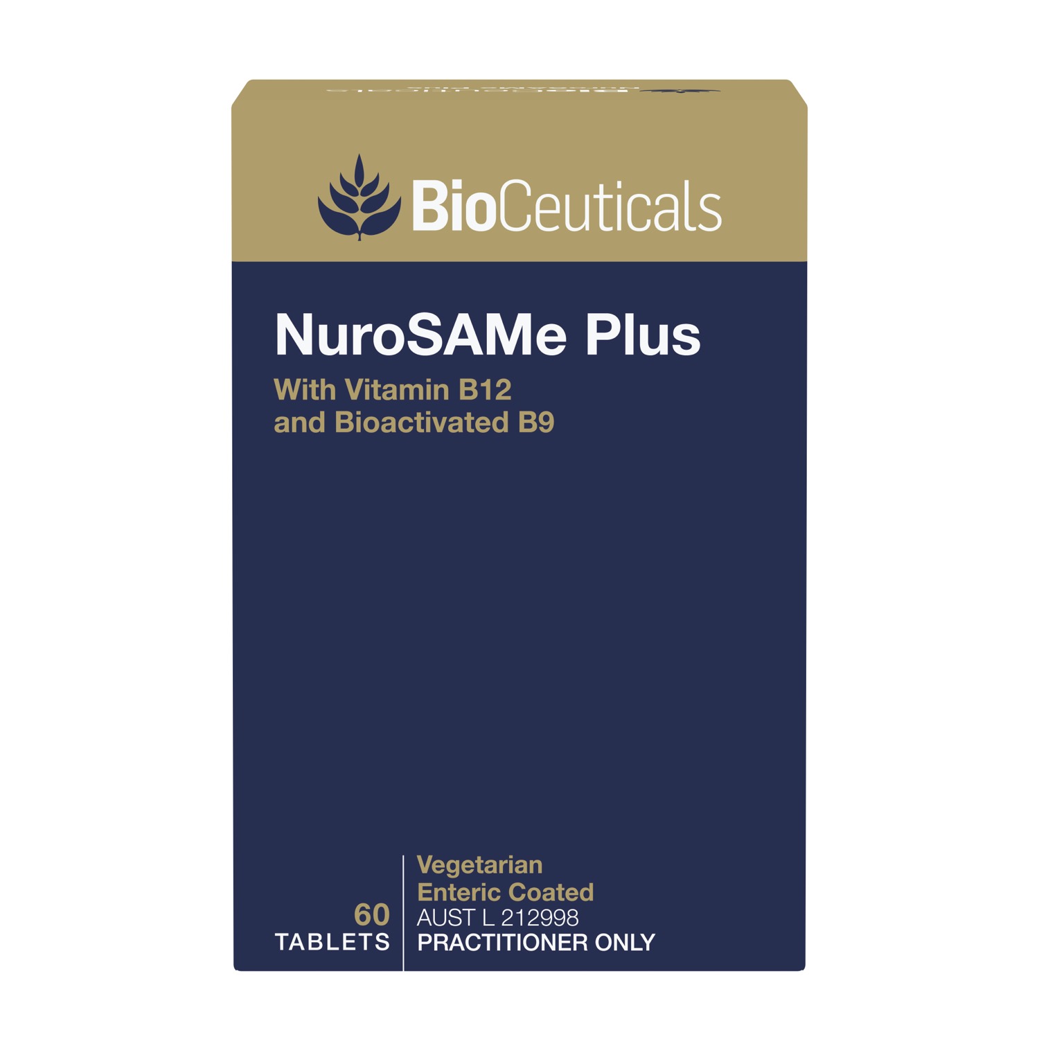 Buy BioCeuticals NuroSAMe Plus 60 Tablets Fridge Line Online at Chemist ...