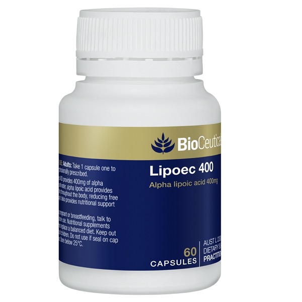 Buy BioCeuticals Lipoec 400 60 Capsules Online at Chemist Warehouse®