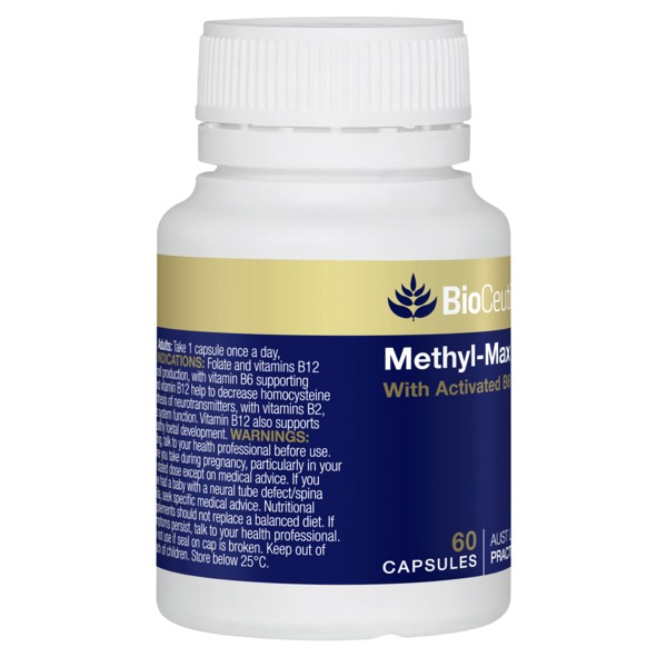 Buy BioCeuticals Methyl-Max 60 Capsules Online at Chemist Warehouse®