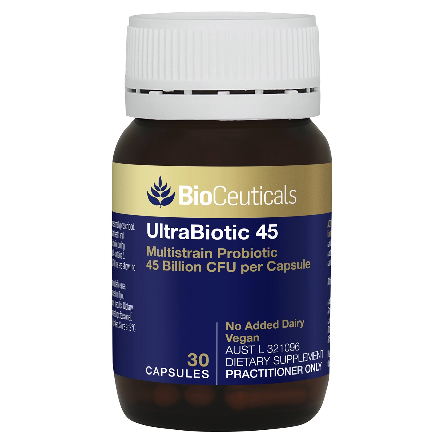 Buy BioCeuticals UltraBiotic 45 30 Vegecaps Fridge Line Online at ...