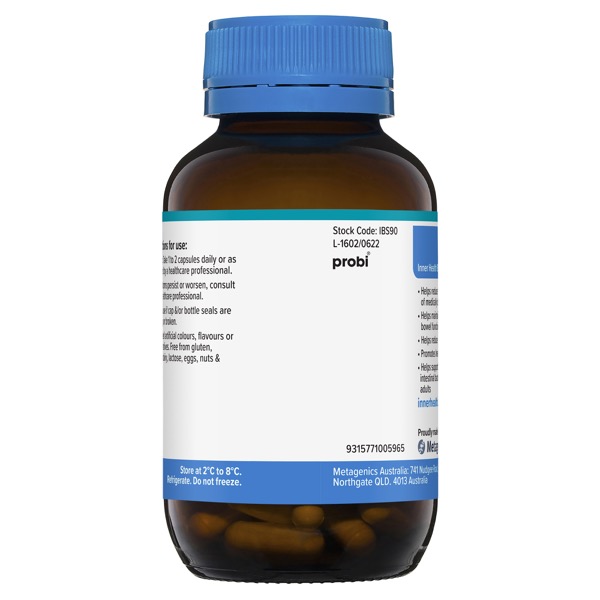 Buy Inner Health IBS Support Probiotic 90 Capsules Fridge Line Online ...