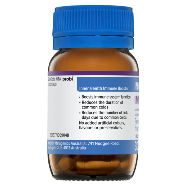 Buy Inner Health Immune Booster Probiotic 30 Capsules Fridge Line ...