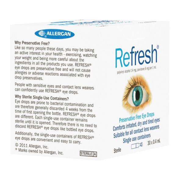 Buy Refresh Eye Drops 0.4ml x 30 Online at Chemist Warehouse®