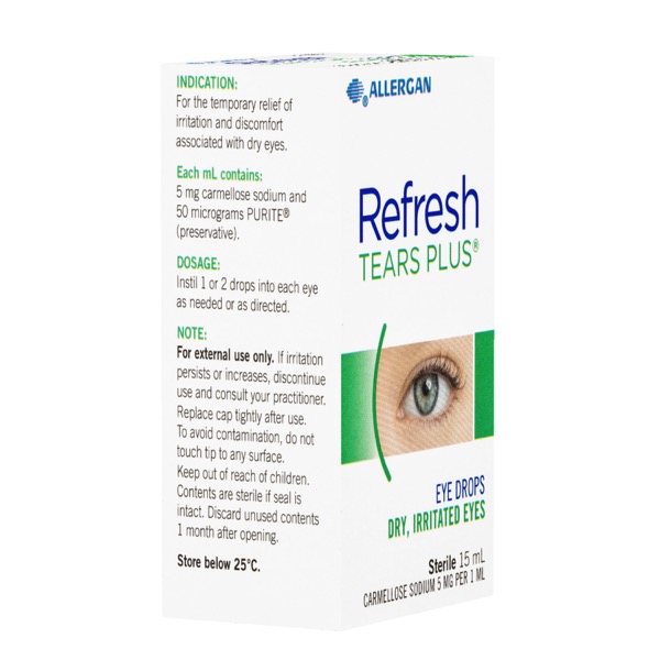Buy Refresh Tears Plus 15ml Online at Chemist Warehouse®